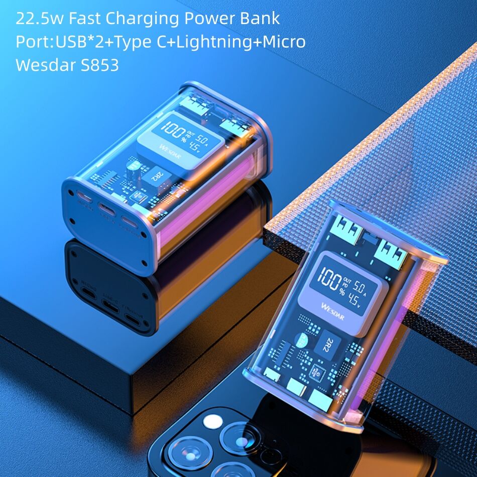 22.5w Pd Fast Charger,10000mah Portable Power Bank,quick Charge Power ...