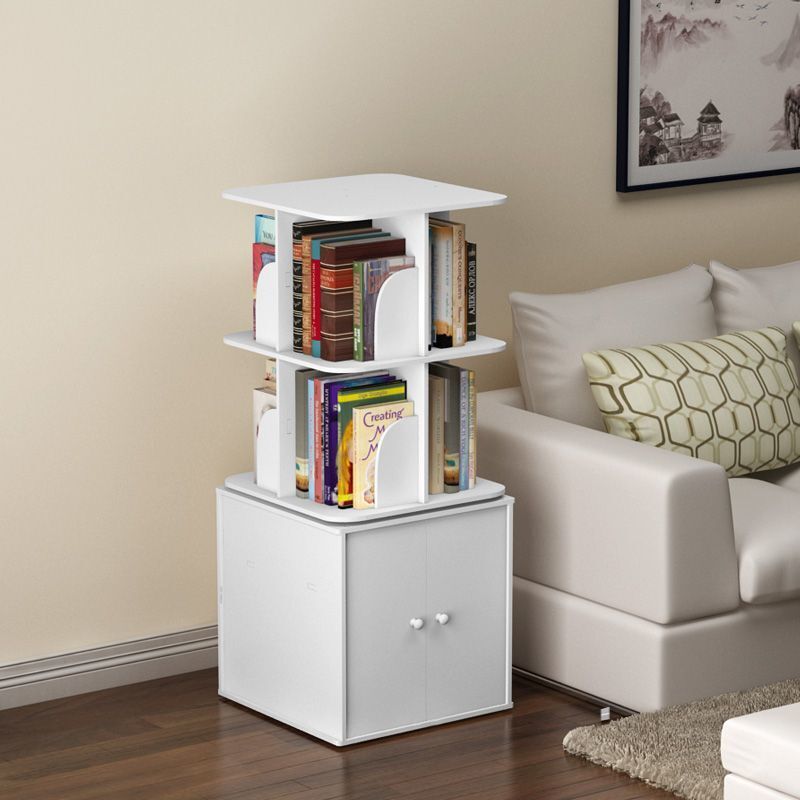 Buy China Wholesale Wholesale Rotatable Pvc Desktop Home Office 2 Layer ...