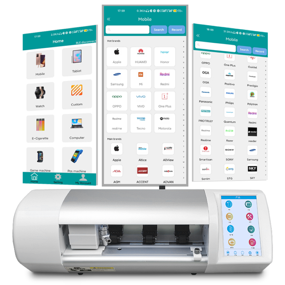 Buy Wholesale China Teneth Mobile Screen Protector Cutting Machine ...