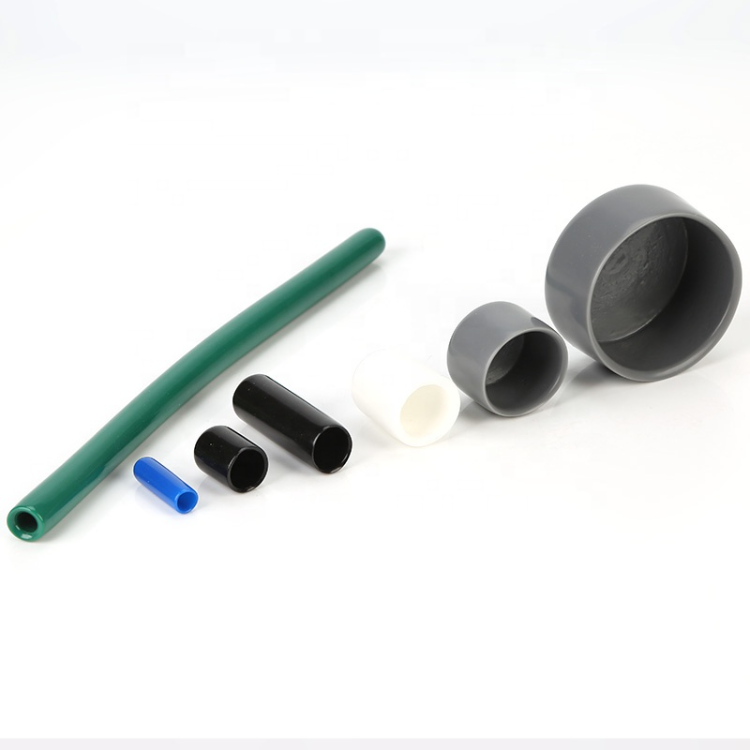 1 1/2 38.1 Mm Round Vinyl End Cap, Black Rubber Cover For Metal Tubing ...