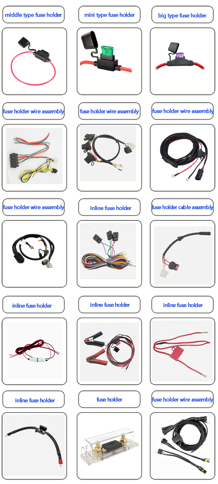 Wire Harness Custom Electric Circuits 12 Way Fuse Box $7.39 - Wholesale ...