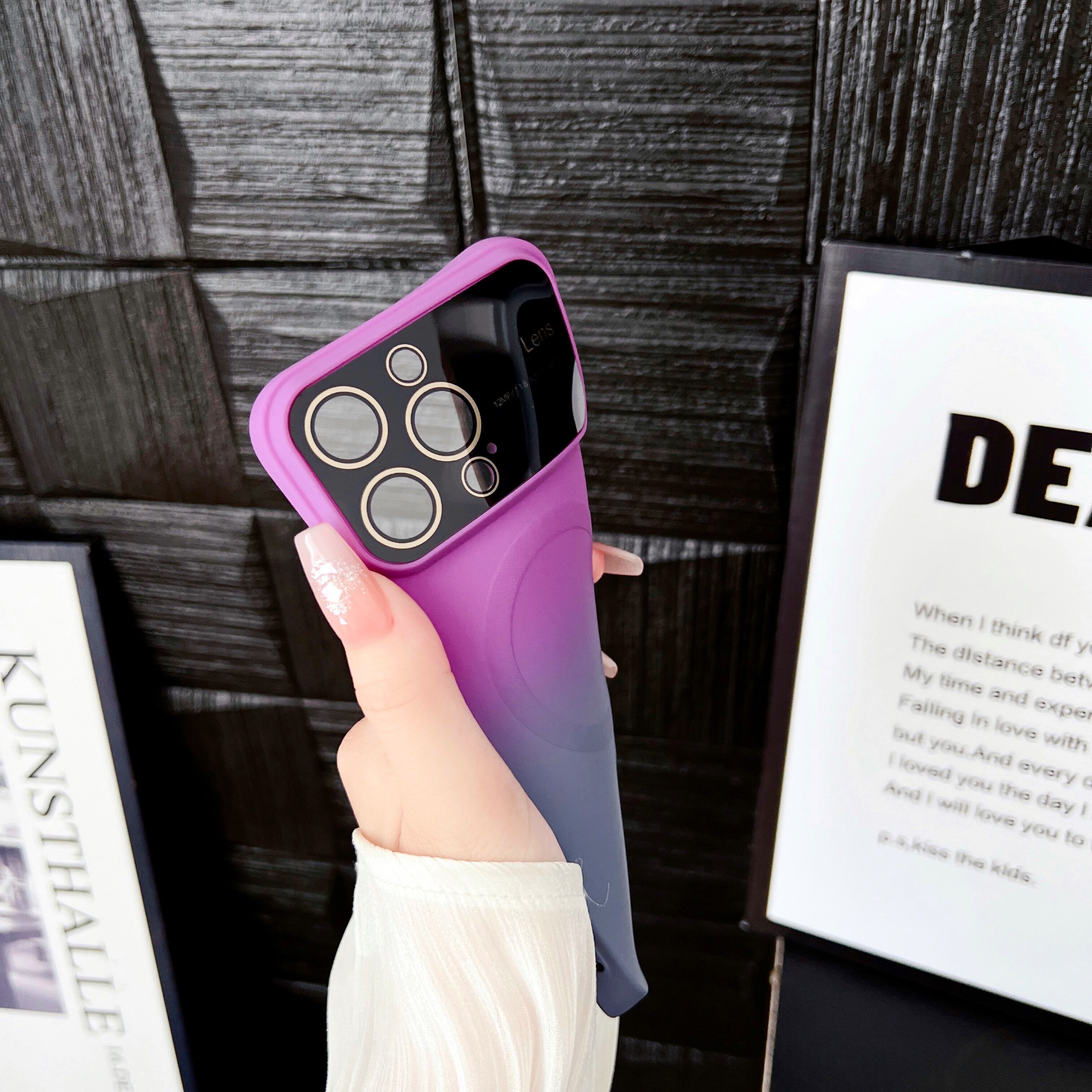 Buy Wholesale China Tpu Electroplate Big Camera Glass Magnetic Wireless ...