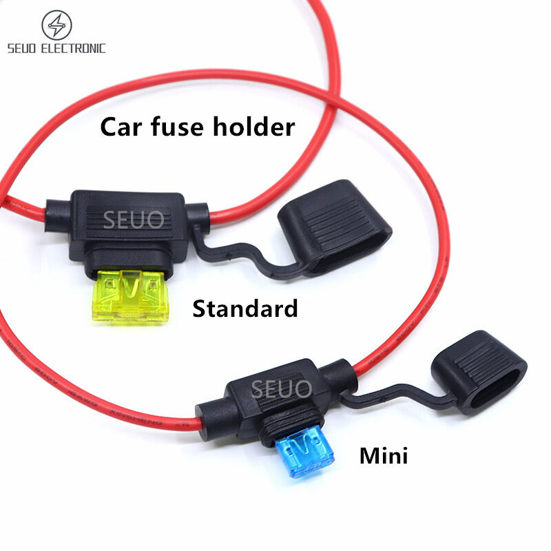 Hot Selling Waterproof Inline Fuse Holder 18awg Wire Waterproof Mini ...