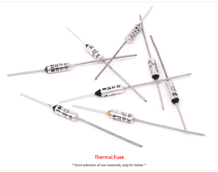 Iec 10a 250v Overtemperature Thermal Fuse Circuit Cutoffs Thermal Fuse ...