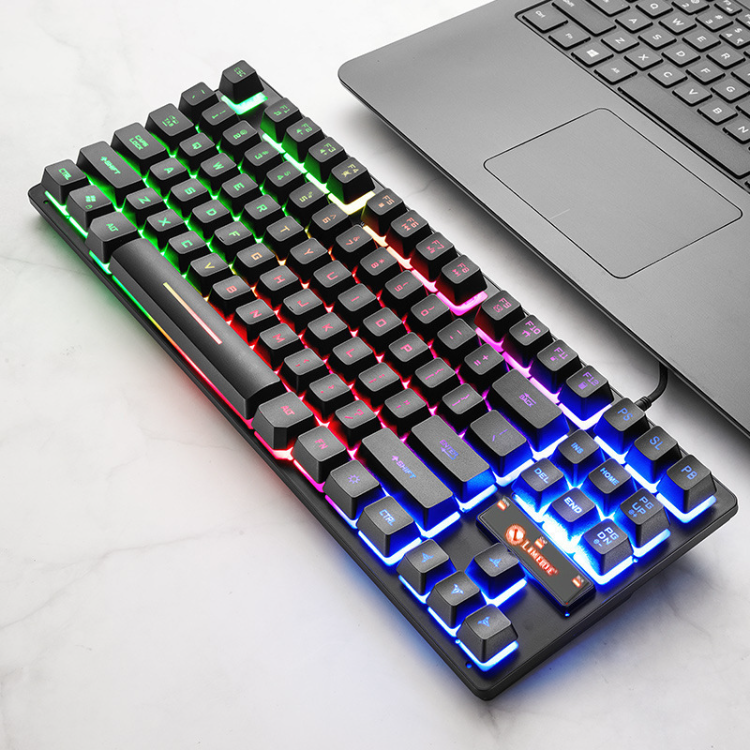 Wholesale Backlit 2021 Hot Sale Stk61 Rainbow Colors Bt 3.0 Dual-mode ...