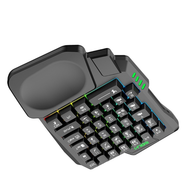 Buy Wholesale China Usb Keyboard One-handed Wired 35 Keys Luminous ...