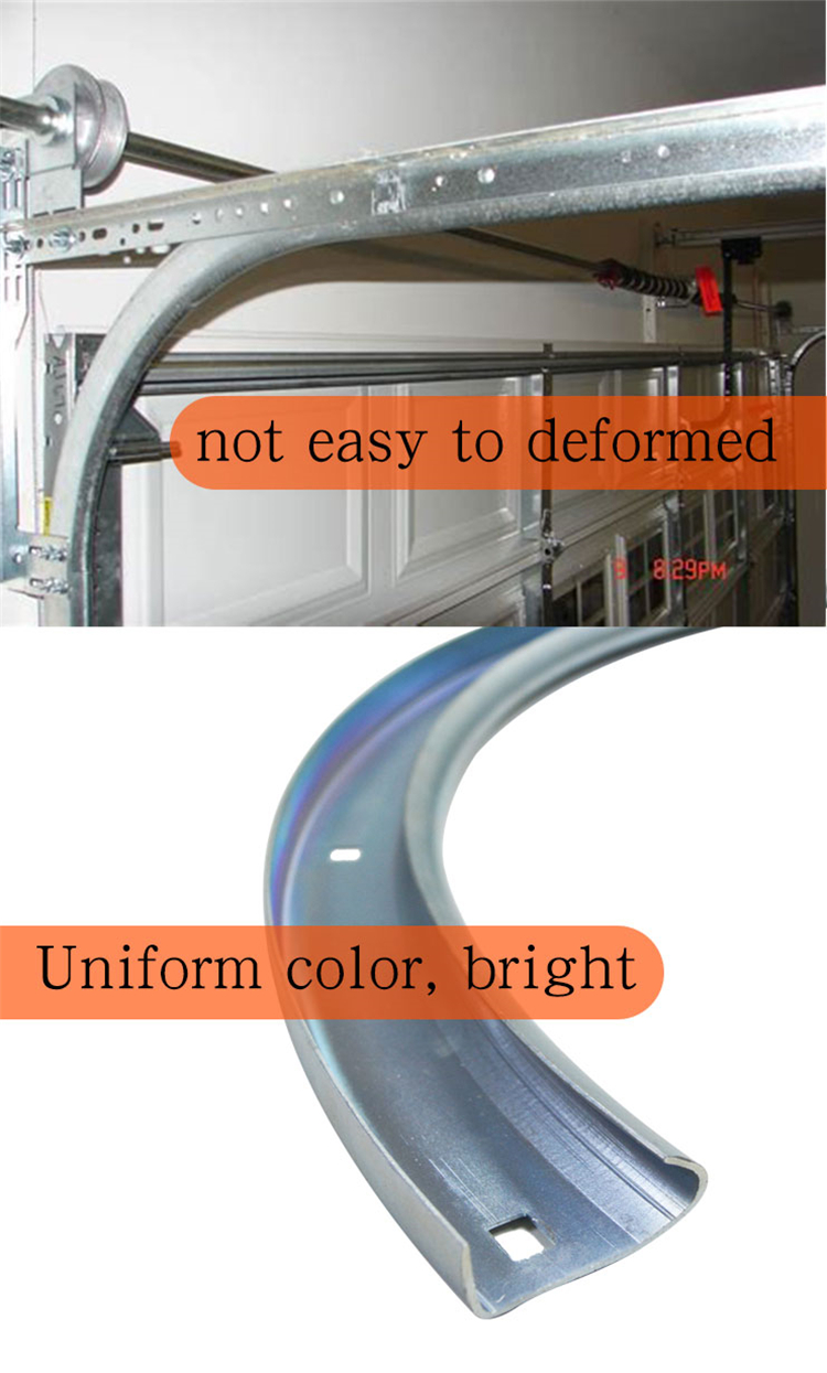 Bulk Buy China Wholesale American Curved Horizontal Garage Door Z Track ...