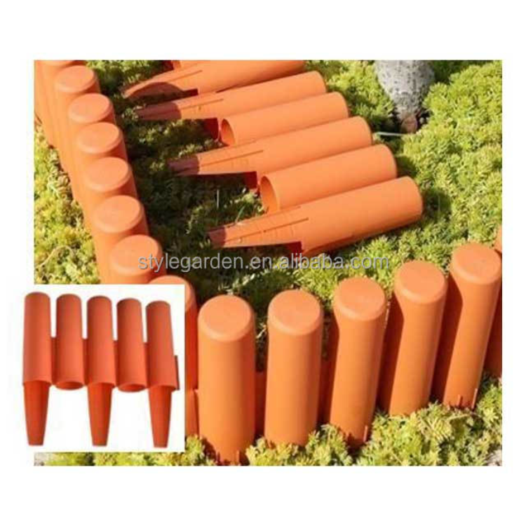 Log Effect Plastic Lawn Edge Garden Edging Border Landscaping - Buy ...