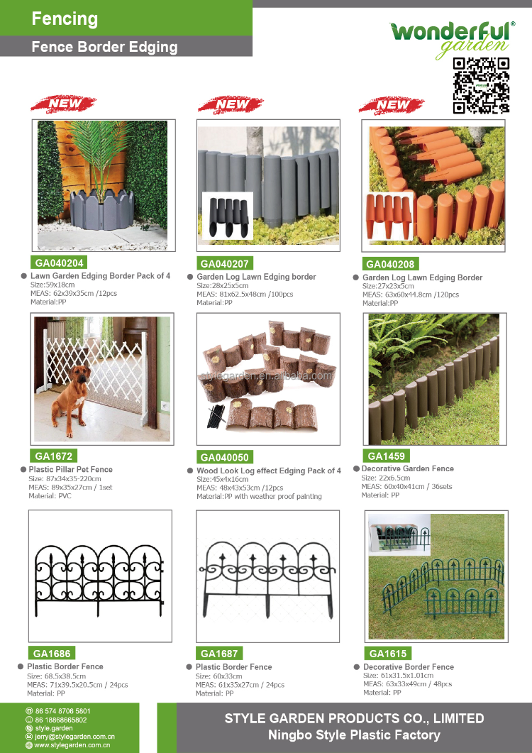 Log Effect Plastic Lawn Edge Garden Edging Border Landscaping - Buy ...