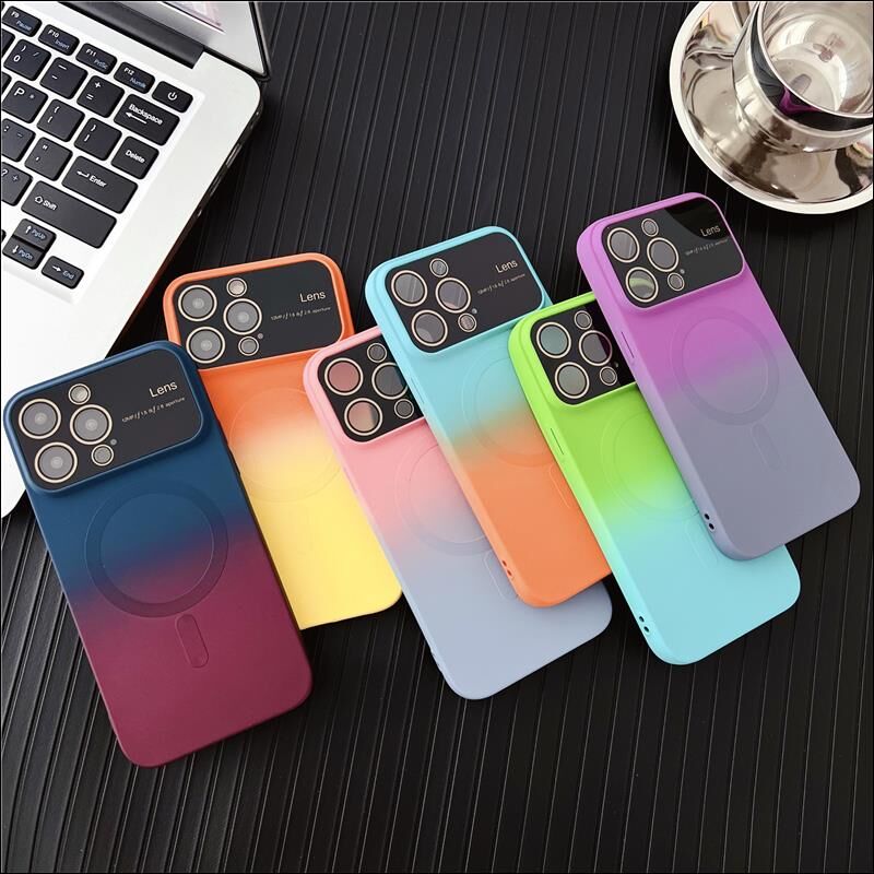 Buy Wholesale China Wholesale Gradient Color Magsafe Mobile Phone Cases ...