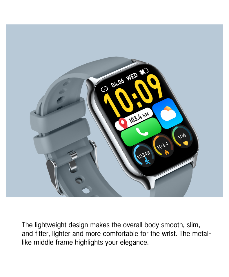 Hot Selling Man Sport Smartwatch With 2.01inch Big Screen Woman P95 ...