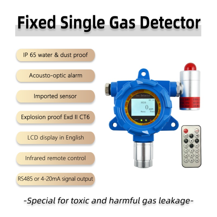 Battery Room Use Hydrogen H2 Online Monitor Explosion Proof H2 Gas Detector - Buy China ...