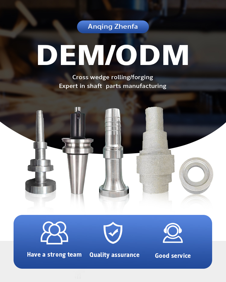 Oem Qdm Customized Carbon Steel Gear Shaft Spline Shaft Camshaft ...