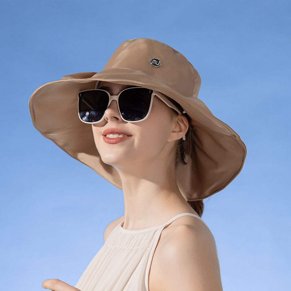 Buy Wholesale China New Summer Hat Women's Large Brim Outdoor Sunscreen ...