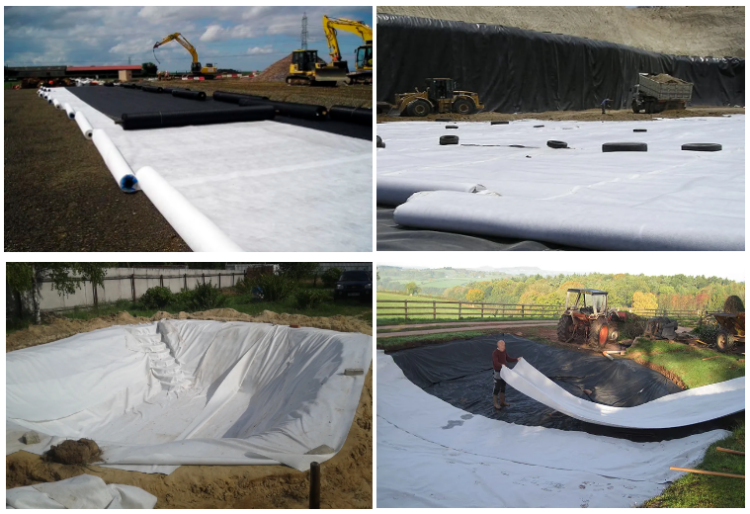 Non Woven Geotextile Pp Fiber For Geotextile Bidim Geotextile For Road ...
