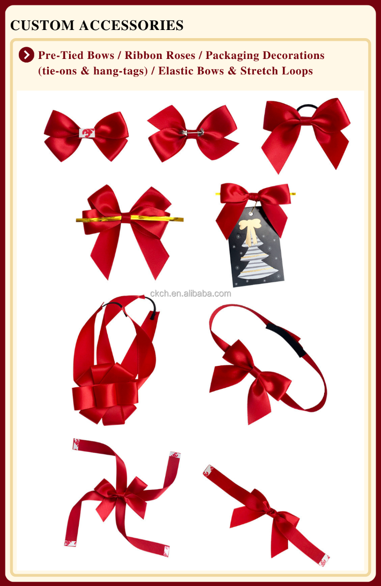 Buy China Wholesale Bows Stretch Ribbon Loop Box Packaging Decoration ...