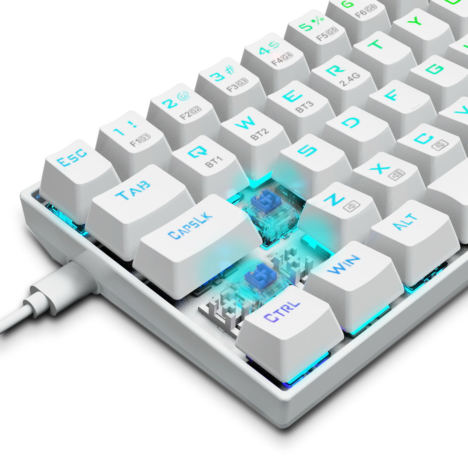 Buy Wholesale China New Model Cool Mechanical Keyboard E-yooso Z686 ...