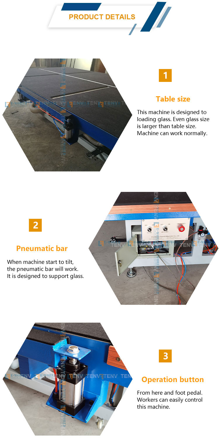 Air Float Breaking Manual Cutting Table Glass Auto Glass Loader Cutter ...