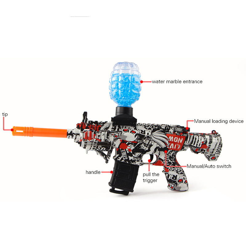 Buy Wholesale China Gel Gun Electric Gun Toy With Gel Beads Bullet M416 ...