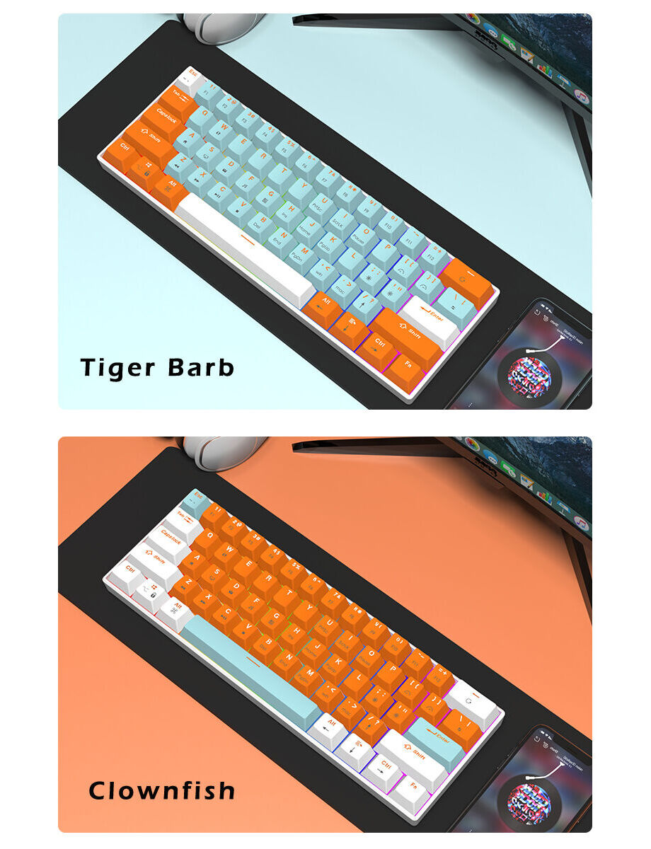 Buy Wholesale China Promotion Hot Swappable Wired Mini 60% 63 Keyboard ...