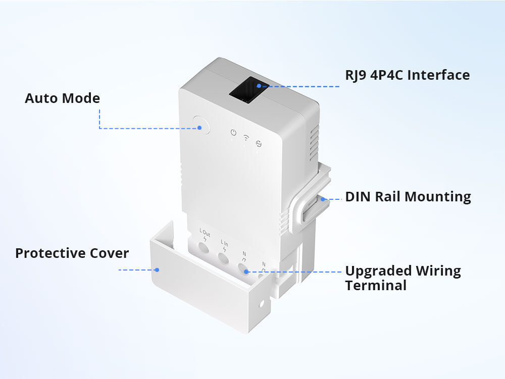 Sonoff Th Origin 16a Wireless Smart Home Remote Control Temperature And ...