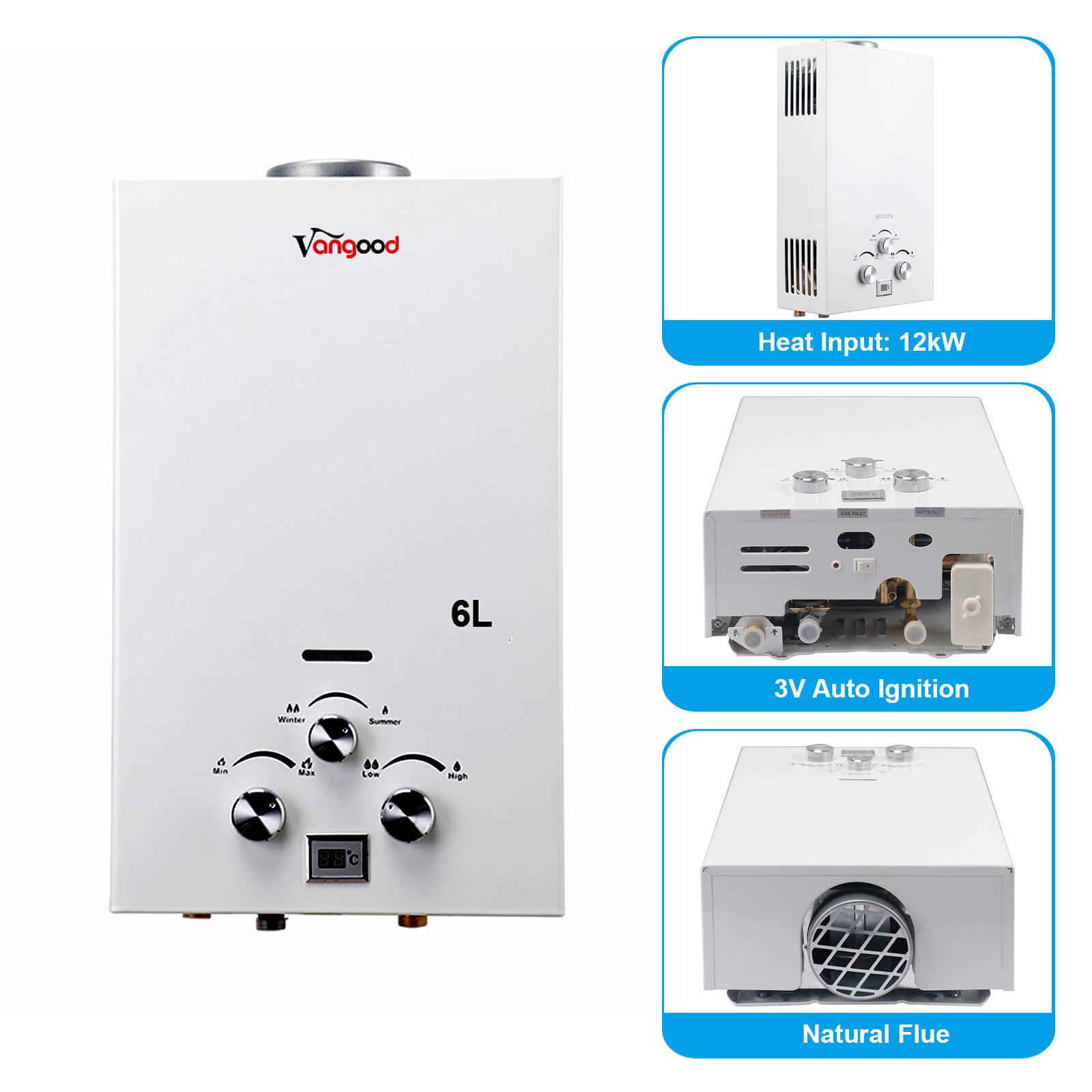 Buy Wholesale China 6l To 8l 10l 12l 14l 16l 20l 24l Natural Boiler ...