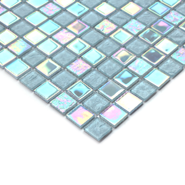 Bulk Buy China Wholesale Foshan Glass Glossy Rainbow Glass Mosaic ...