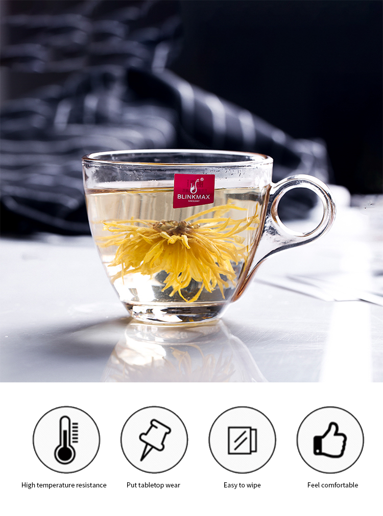 Blinkmax High Quality Clarity Coffee Glass Mug Wholesales Trendy Amber ...