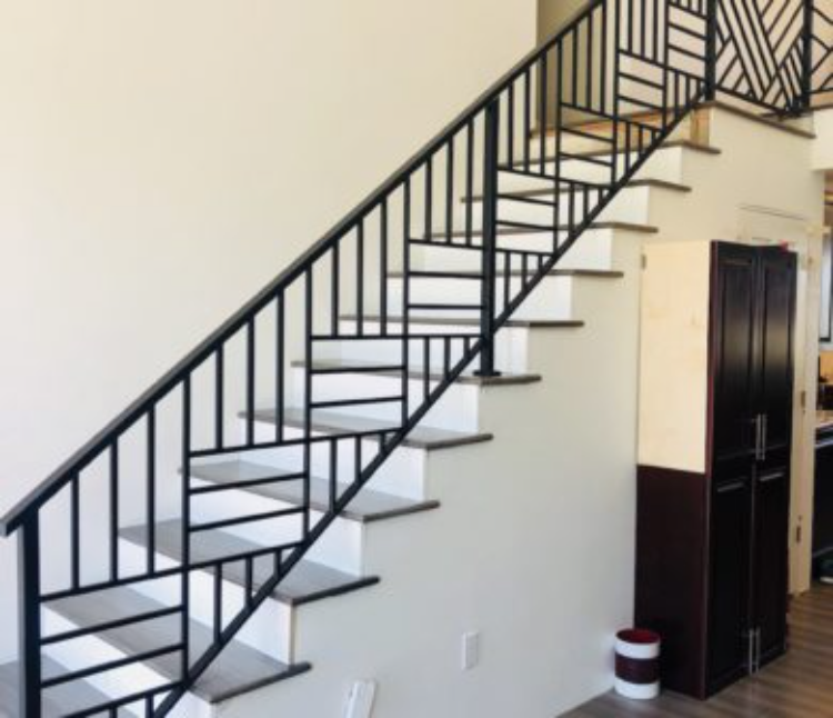 China Professional Wrought Iron Stair Railing Stair Glass Railing Prices Stair Rail $125 ...