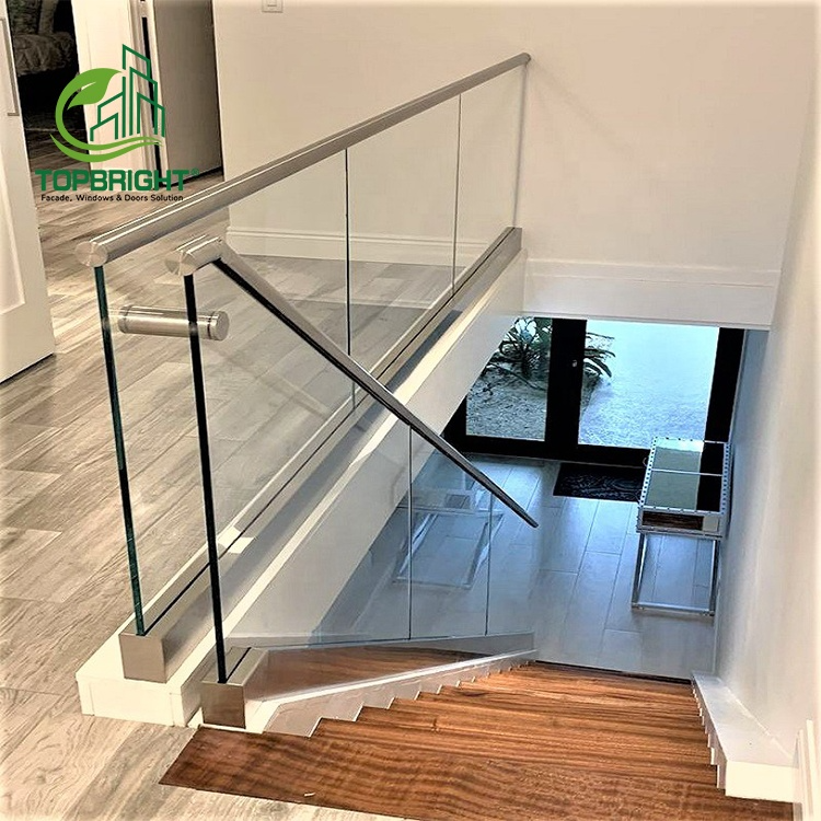 Buy Standard Quality China Wholesale Topbright Modern Glass Railing ...