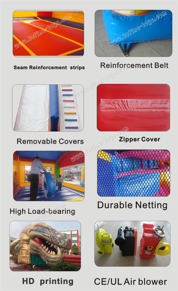 Inflatable Mini Palm Golf Obstacles Course, Inflatable Golf Course ...