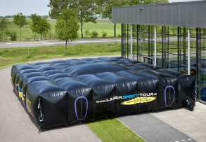 Inflatable Mini Palm Golf Obstacles Course, Inflatable Golf Course ...