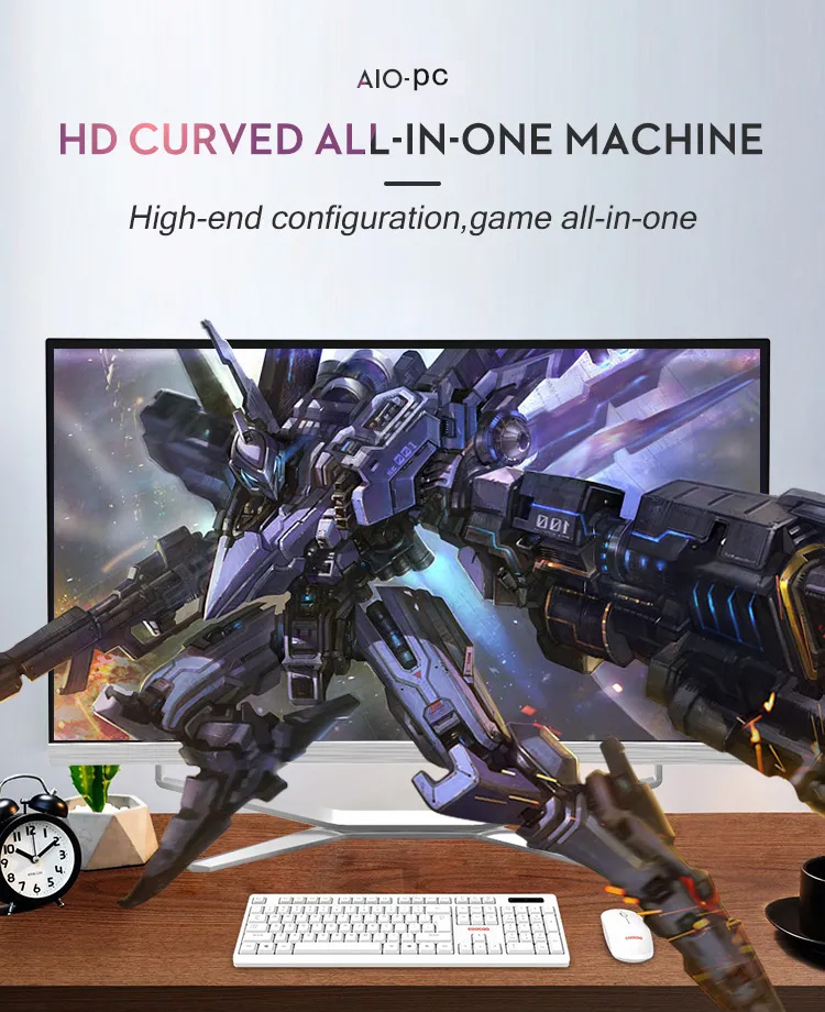 Buy Wholesale China 24/27 Inch Pc Core I3/i5 Gaming Desltops I7 Monitor ...