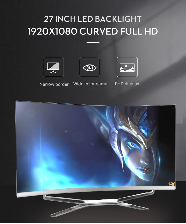 Buy Wholesale China 24/27 Inch Pc Core I3/i5 Gaming Desltops I7 Monitor ...