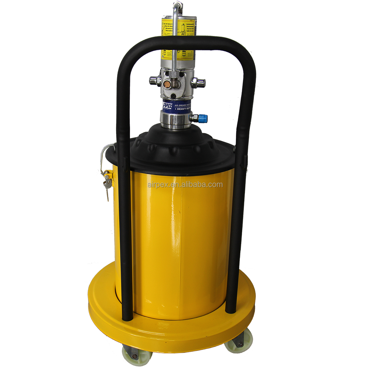 20 L Ap-airg20 Pressure Ratio 50:1 Grease Pump Grease Gun Pneumatic ...