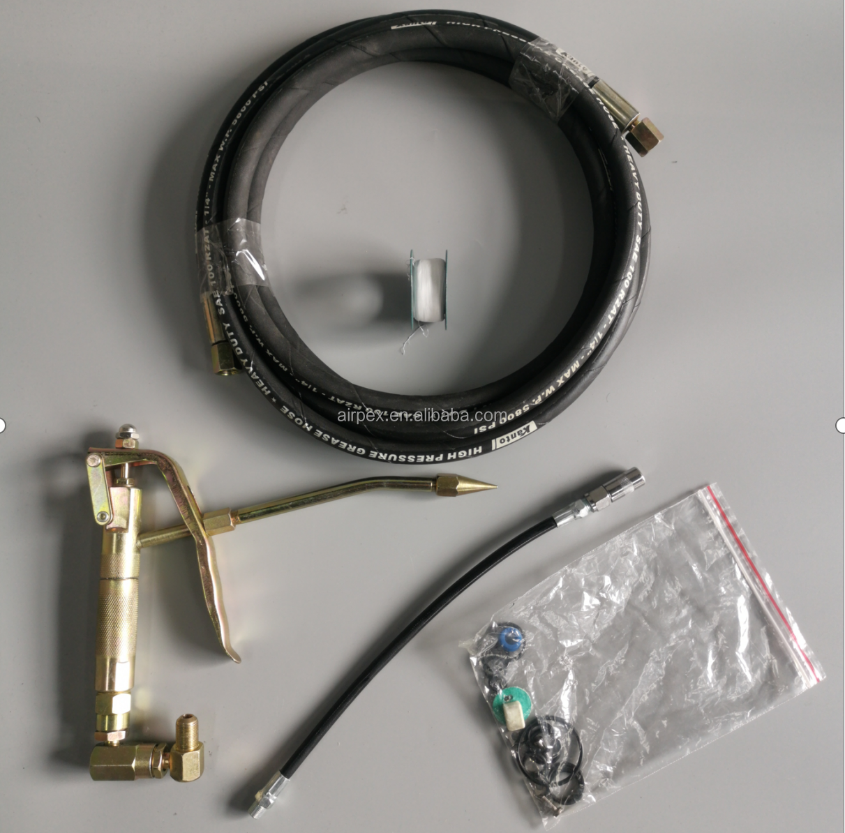 20 L Ap-airg20 Pressure Ratio 50:1 Grease Pump Grease Gun Pneumatic ...
