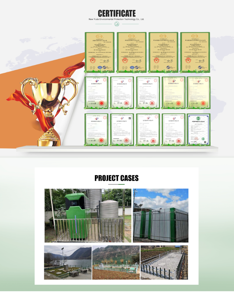 Attractive Price 20m3/d Smc Three Form Grease Trap Sewage Treatment ...