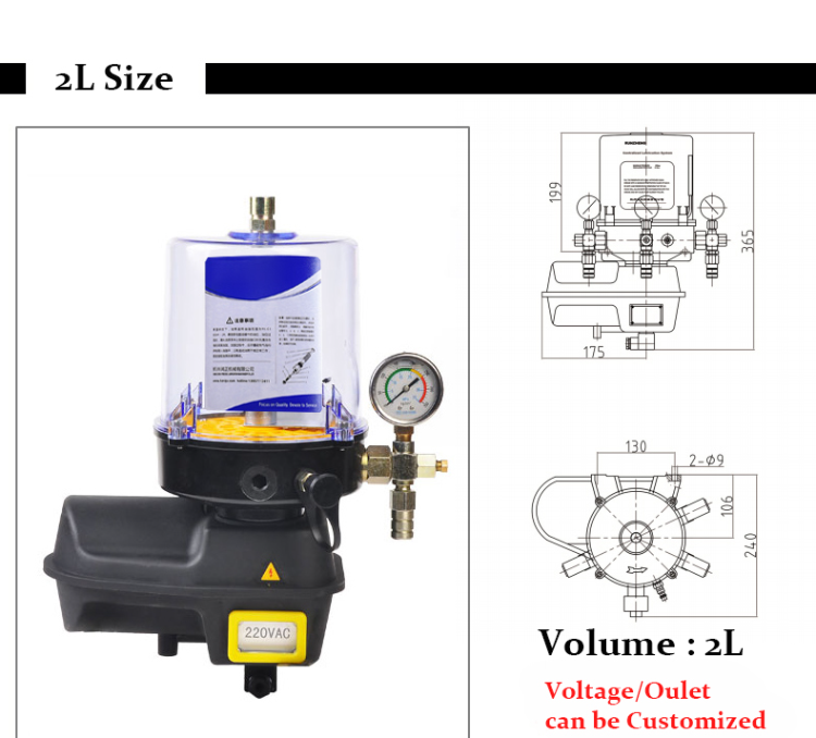 Buy Wholesale China Automatic Grease Lubrication System Grease Gun Pump ...