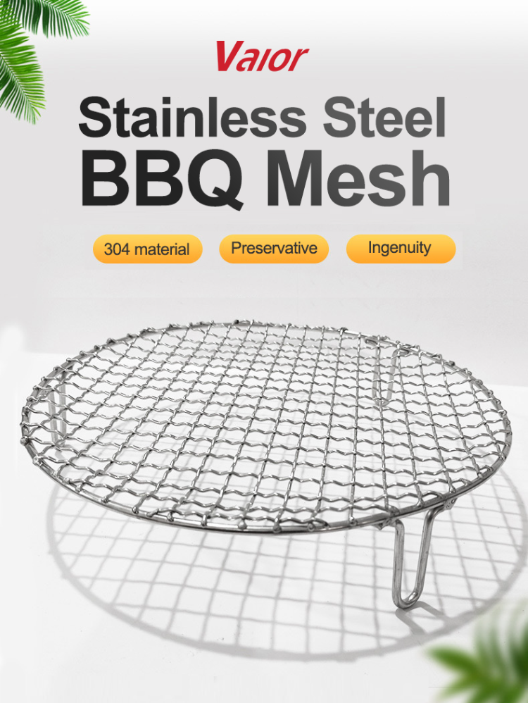 Factory Sale Food Grade Stainless Steel Bbq Grill Grates Wire Mesh ...