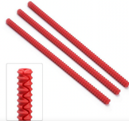 Set Of 2 Extra Long Oven Rack Silicone Shields Heat Resistant Oven ...