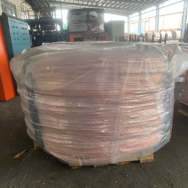 Copper Rod Etp/scr 20mm Copper Rod 99.99% Cu Non-alloy Packed In Coils ...