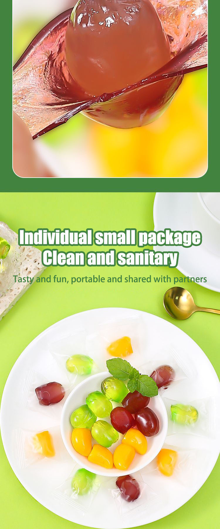 Wholesale New Creative Product Soft Candy Grape Mango Import Candy ...