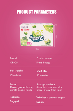 Chinese Grape Flavor Natural Hot Selling Green Soft Gummy Chewy Candy ...