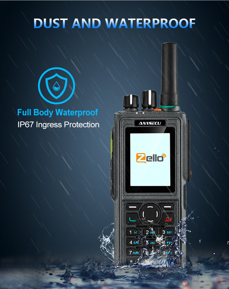 Buy Wholesale China Anysecu New Product 4g Poc Lte Radio Hd760 Ip67 Dust And Waterproof Walkie ...