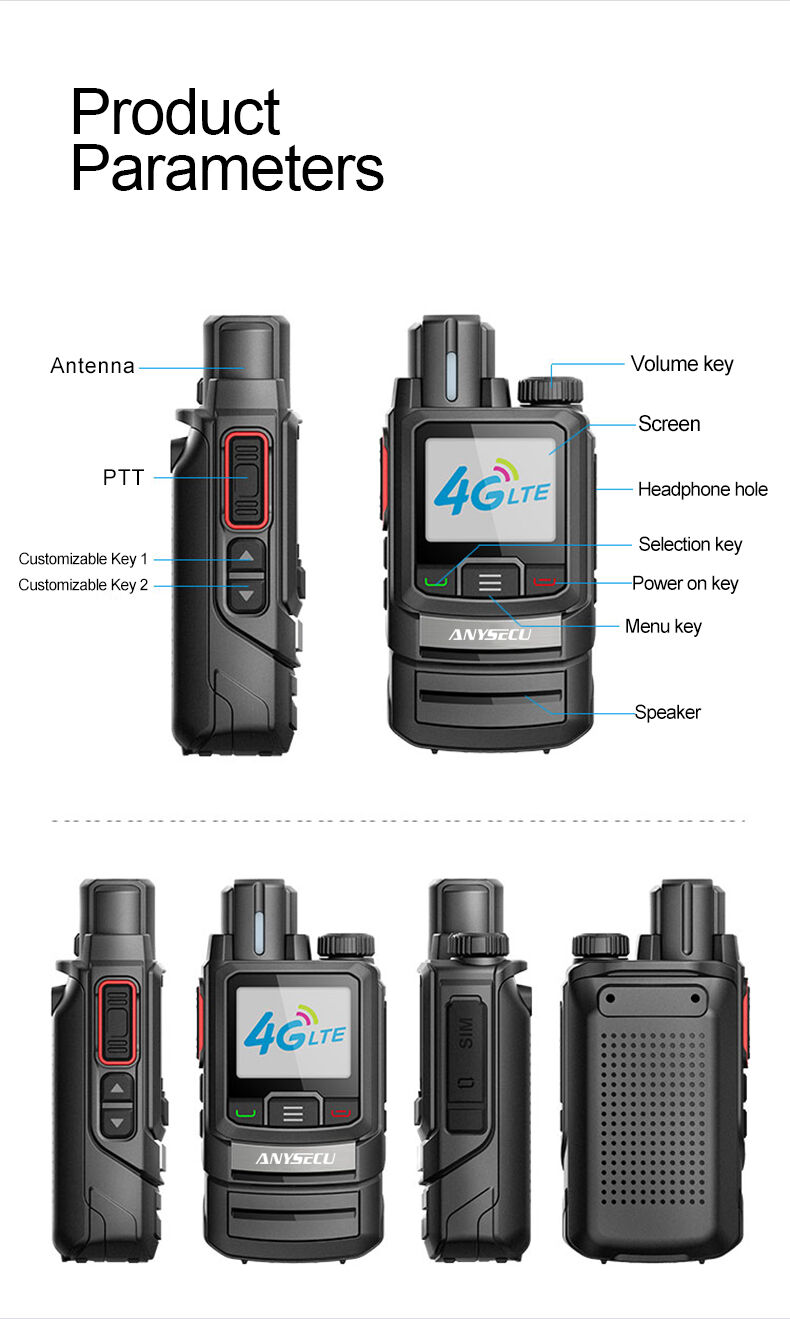 Achetez en gros Anysecu Hd-777 Poc 4g Réseau Radio Longue Portée Avec Gps Hd777 Realptt Ou Zello ...