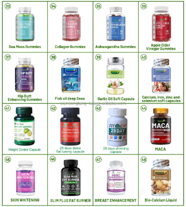 Private Label Creatine Monohydrate Energy Gummy Candy Weight Gain ...