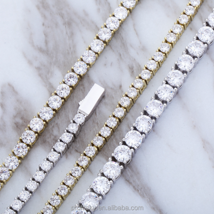 Buy Wholesale Hiphop Bling Jewelry Diamond Iced Out Collana 18k Cuban ...