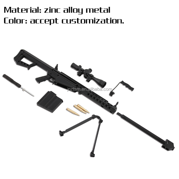 Buy China Wholesale Metal Toy Gun Model Steel Kids Barrett Ak Metal ...