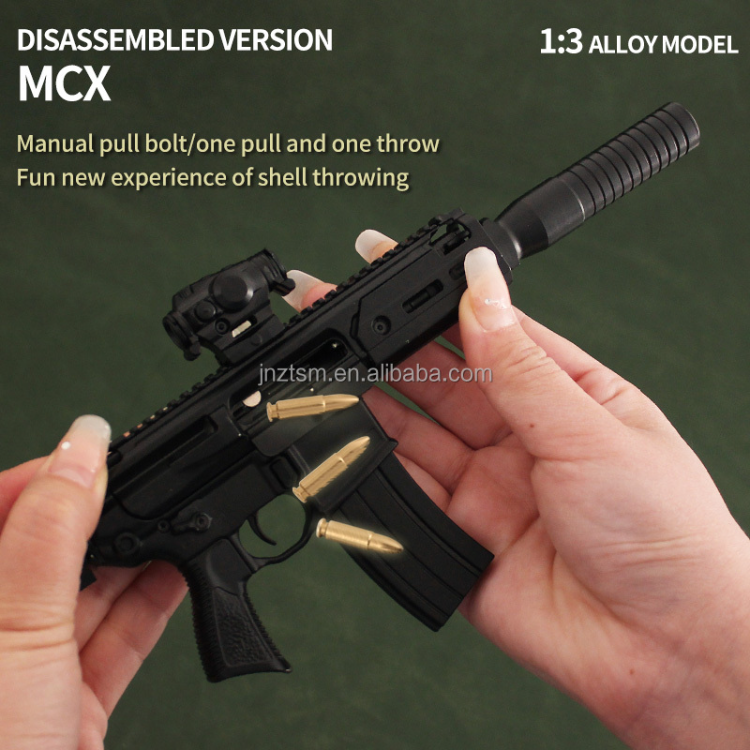 Buy China Wholesale Metal Toy Gun Model Steel Kids Barrett Ak Metal ...