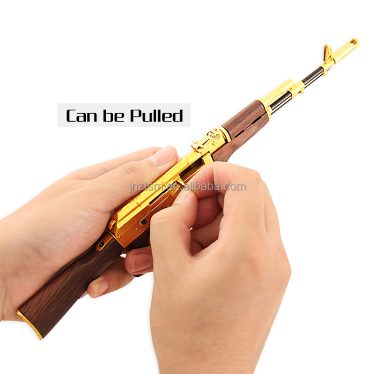 Buy China Wholesale Metal Toy Gun Model Steel Kids Barrett Ak Metal ...